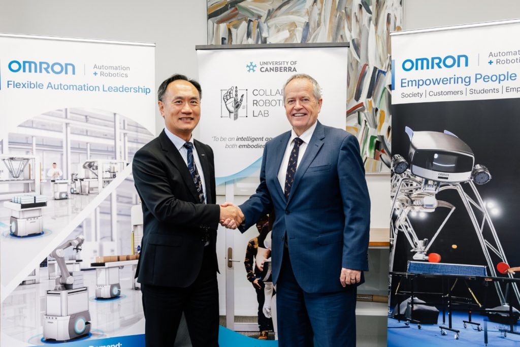 University of Canberra and OMRON Automation and Robotics Oceania ...